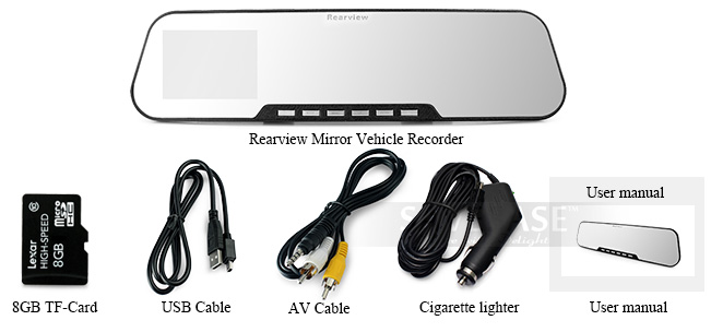 Rearview Mirror Vehicle Traveling Data Recorder Инструкция ...